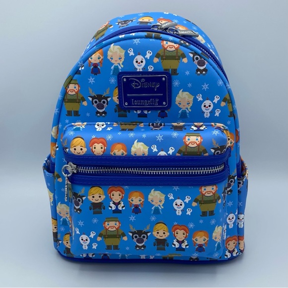 Loungefly | Bags | Loungefly Disney Frozen Backpack Chibi Mini ...